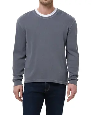 Citizens Of Humanity Waffle Long Sleeve Tee - Slate