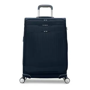 SAMSONITE Silhouette 18 Softside Medium Spinner Suitcase - Deep Navy