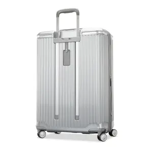SAMSONITE Silhouette 18 Hardside Large Spinner Suitcase - Metallic Silver