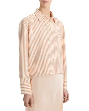Vince Striped Shirt - Marigold