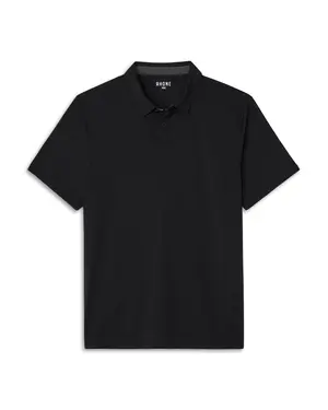 RHONE Regatta Pique Polo - Black