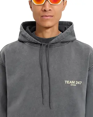 247 BY REPRESENT Name' Represent Team Oversized Pullover Hoodie - Pewter