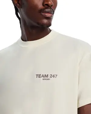 247 BY REPRESENT Represent Team Oversized Tee - Cream
