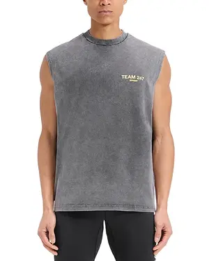 247 BY REPRESENT Represent Team 247 Oversized Tank Pewter