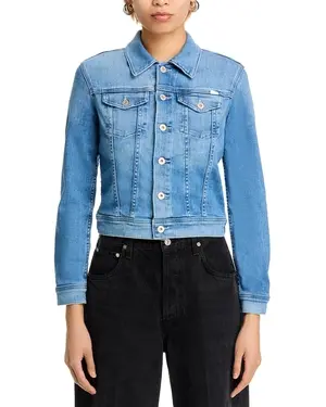 Ag Crop Denim Jacket