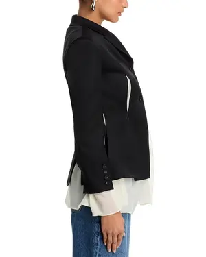 Rokh Split Panel Blazer