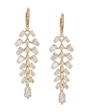 NADRI Nadri Luxor Triangle Drop Earrings