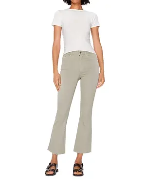 DL1961 Bridget Bootcut High-rise Crop Jeans