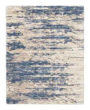 NOURISON HOME Dreamy Shag Drs10 Area Rug, 7'10 X 9'10 - Light/blue