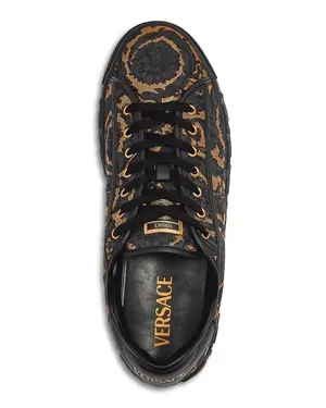 Versace Barocco Greca Low Top Sneakers