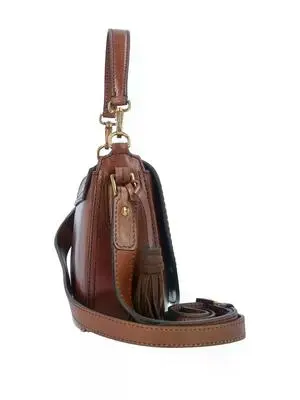 THE BRIDGE Leather Crossbody Bag