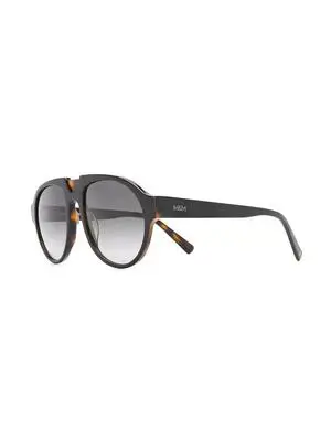 Mcm Tortoiseshell Aviator Sunglasses