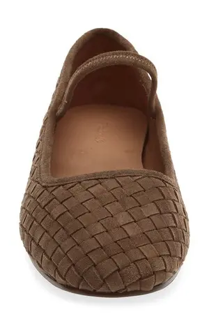 Madewell The Greta Woven Mary Jane Flat