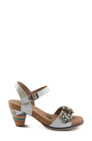 SPRING STEP SHOES Bluesky Sandal - White Multi