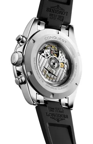 LONGINES Conquest Automatic Chronograph Strap Watch - Champagne