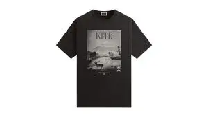 Kith X South2 West8 Columbia Landscape Vintage Tee Shirt - Black