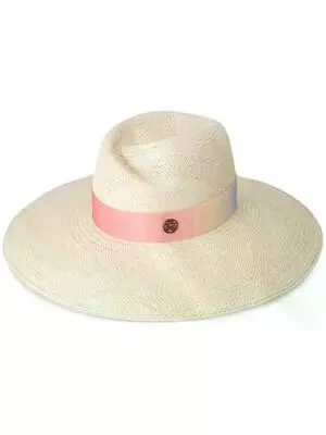 MAISON MICHEL Virginie Hat - Neutrals