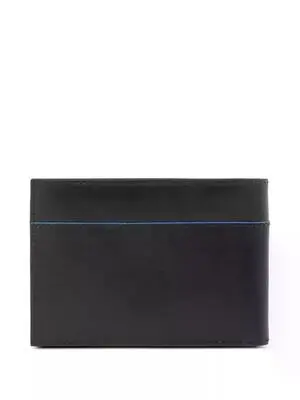 PIQUADRO Logo-lettering Wallet - Black