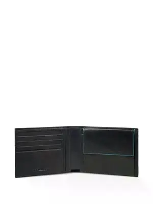 PIQUADRO Logo-lettering Wallet - Black