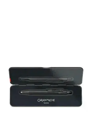 CARAN D'ACHE Metallic Ballpoint Pen - Black