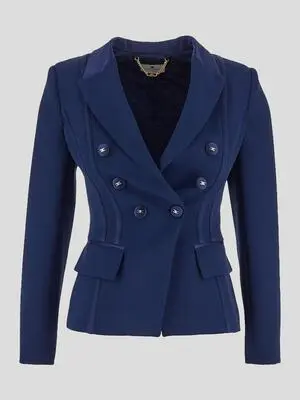 Elisabetta Franchi Elisabetta Franchi Jacket - Blue