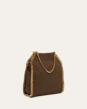 Stella McCartney Falabella Mini Crossbody Bag - Moka