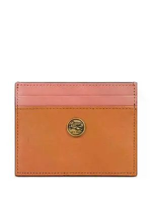 Etro Two-tone Cardholder - Orange