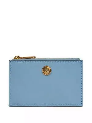 Etro Pegaso-appliqué Wallet - Blue