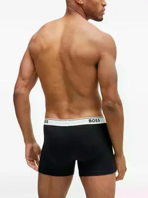 BOSS Three-pack Of Boxer Briefs In Stretch Cotton