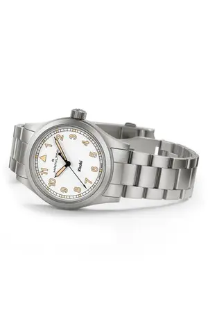 Hamilton Khaki Field Bracelet Watch - White