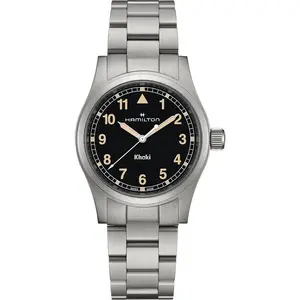 Hamilton Khaki Field Bracelet Watch - Black