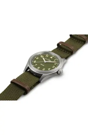 Hamilton Khaki Field Strap Watch - Green