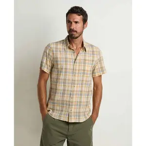 TOAD & CO Fletcher Short Sleeve Shirt - Barley Pattern