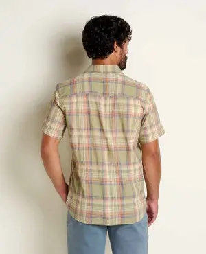 TOAD & CO Fletcher Short Sleeve Shirt - Elderflower Pattern