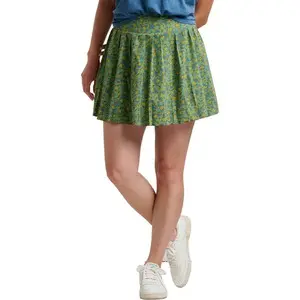 TOAD & CO Sunkissed Pleated Skort - Epidote Camellia Print
