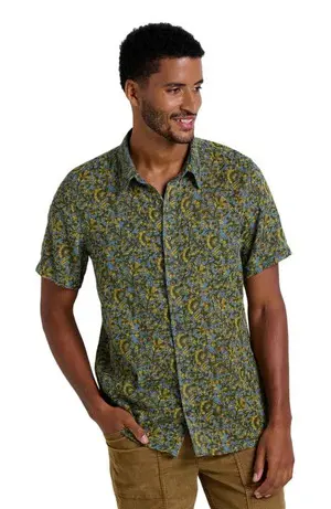 TOAD & CO Salton Shirt North Shore Block Print