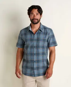 TOAD & CO Harris Short Sleeve Shirt - Ink