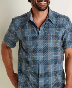 TOAD & CO Harris Short Sleeve Shirt - Ink
