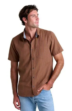 TOAD & CO Harris Short Sleeve Shirt Partridge