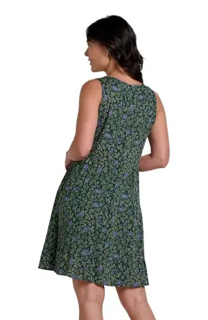 TOAD & CO Manzana Tiered Sleeveless Dress - Pasture Floral Print