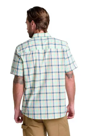 TOAD & CO Airscape Short Sleeve Shirt - Lichen Check