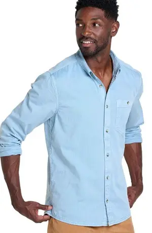 TOAD & CO Arroyo Twill Long Sleeve Shirt - Skyway