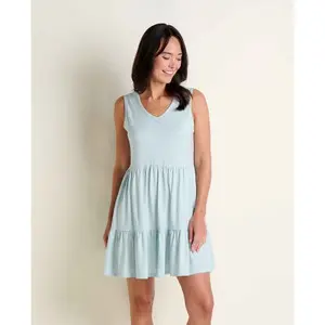 TOAD & CO Marley Tiered Tank Dress - Skyway Pattern
