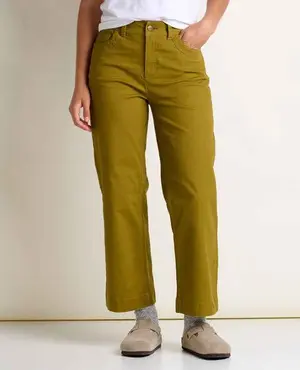TOAD & CO Toad & Co Earthworks Wide Leg Pant Coyote