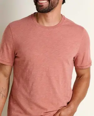 TOAD & CO Boundless Jersey Short Sleeve Crew - Copper