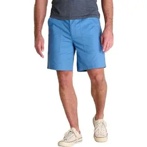 TOAD & CO Straight Fit Herringbone Weave Shorts French Blue