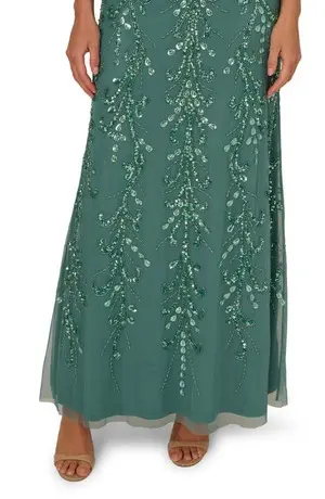knee length dresses for ladies Adrianna Papell Platinum main image 1