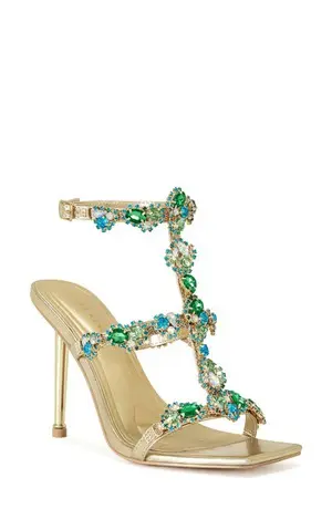 AZALEA WANG AZALEA WANG Khai Ankle Strap Sandal Gold
