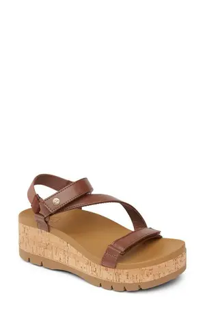 Reef Cushion Tide Higher Platform Sandals - Cocoa Cork