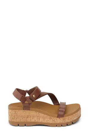 Reef Cushion Tide Higher Platform Sandals - Cocoa Cork